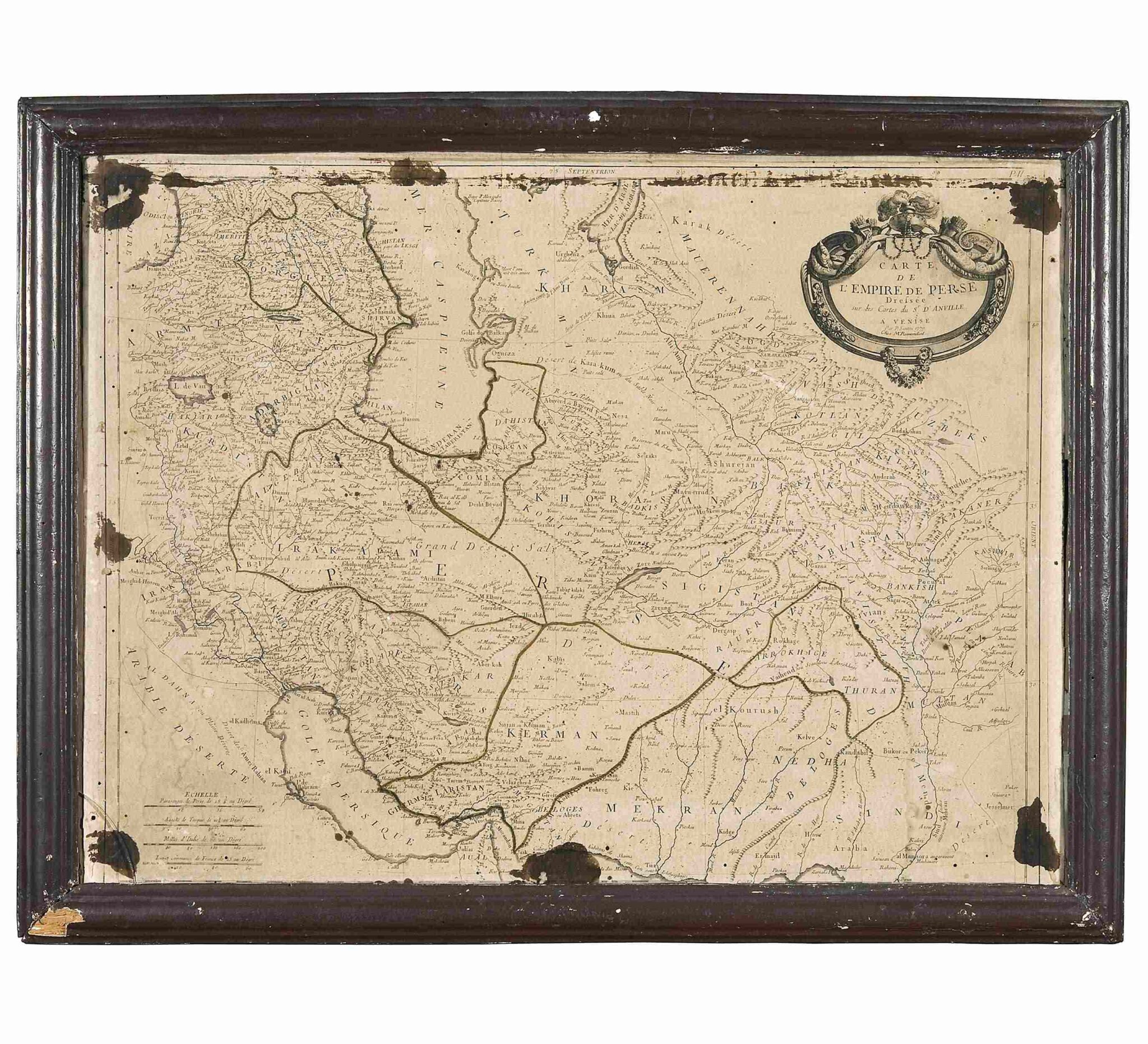Carta geografica dell'Impero Persiano - Fondazione Conservatori Riuniti ...